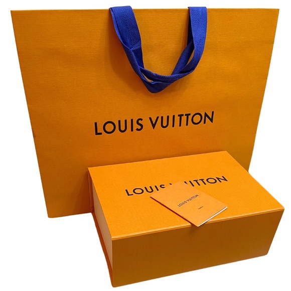Louis Vuitton | Shoes | New Louis Vuitton Shoe Box Booklet Shopping Bag ...